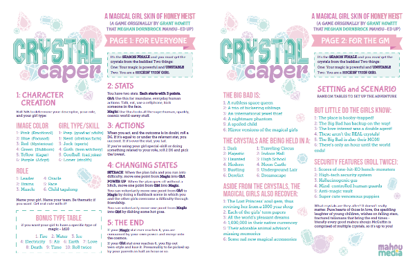 Crystal Caper - A Honey Heist Hack by meglish