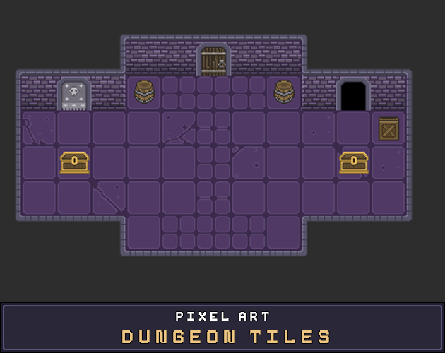 Dungeon Tiles by CardinalZebra