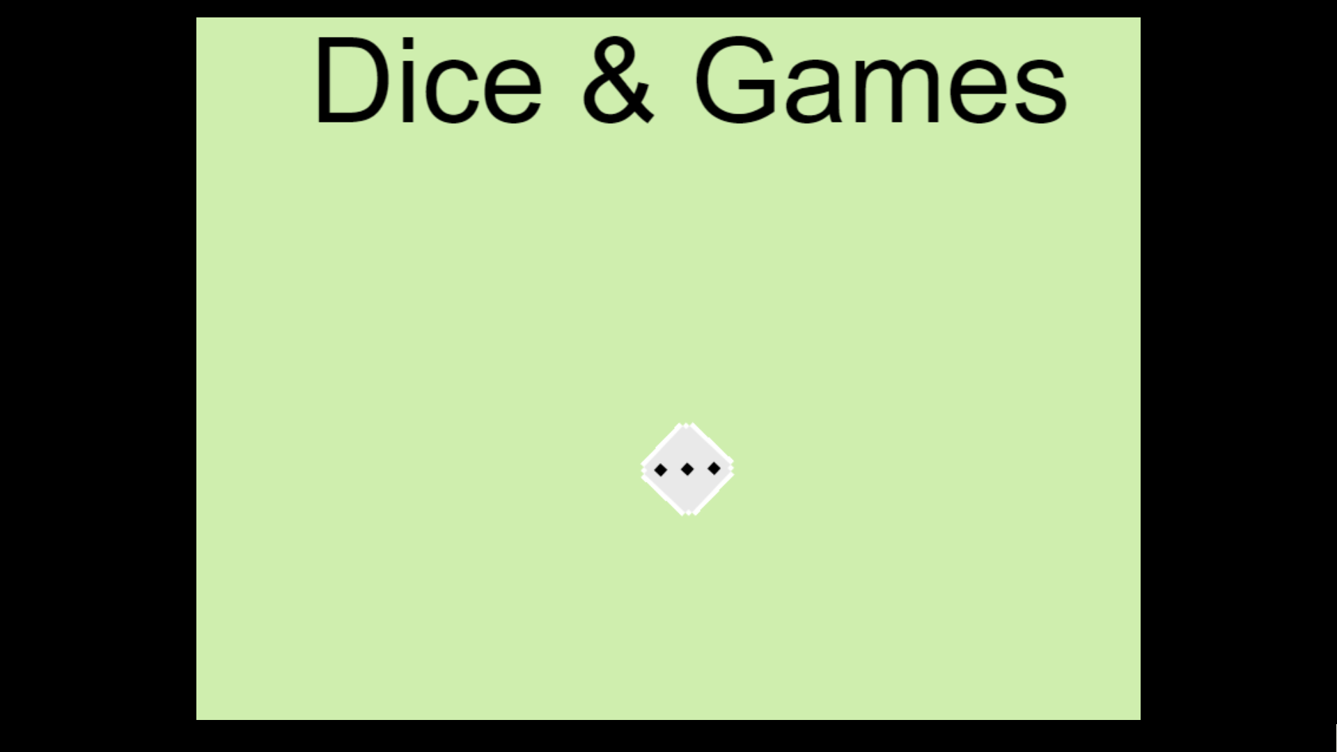 Dice & Games by JustAGameDeveloperYT for GMTK Game Jam 2022 - itch.io