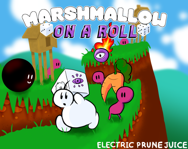 Marshmallow on a Roll by Electric Prune Juice Games, Cassie! for GMTK ...