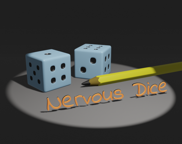 Nervous Dice by CarapaceonBear