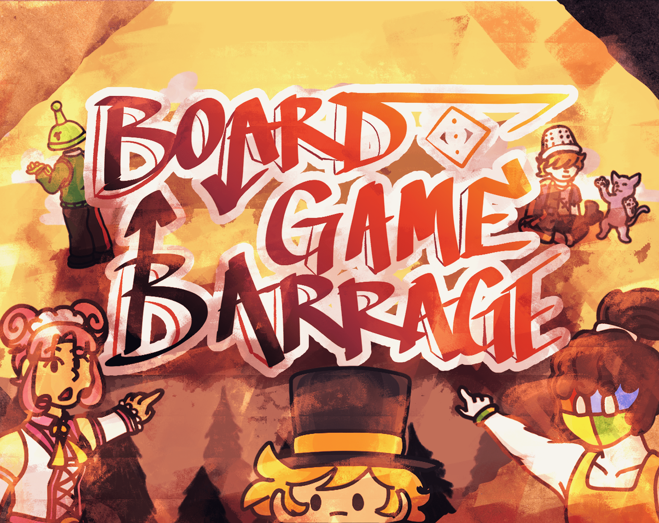 Board Game Barrage by GingerKitt