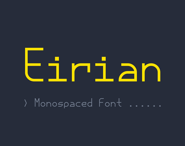 Eirian - Free Font by GGBotNet