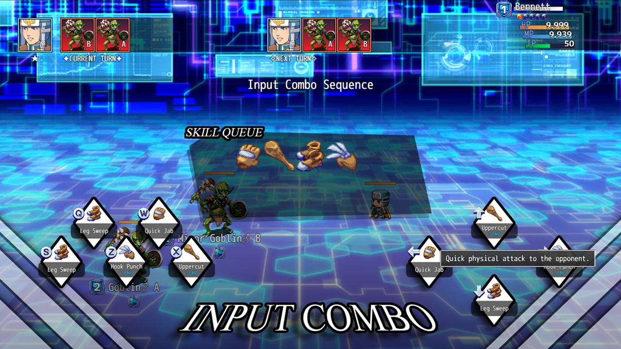 Input Combo Skills plugin for RPG Maker MZ by VisuStellaMZ