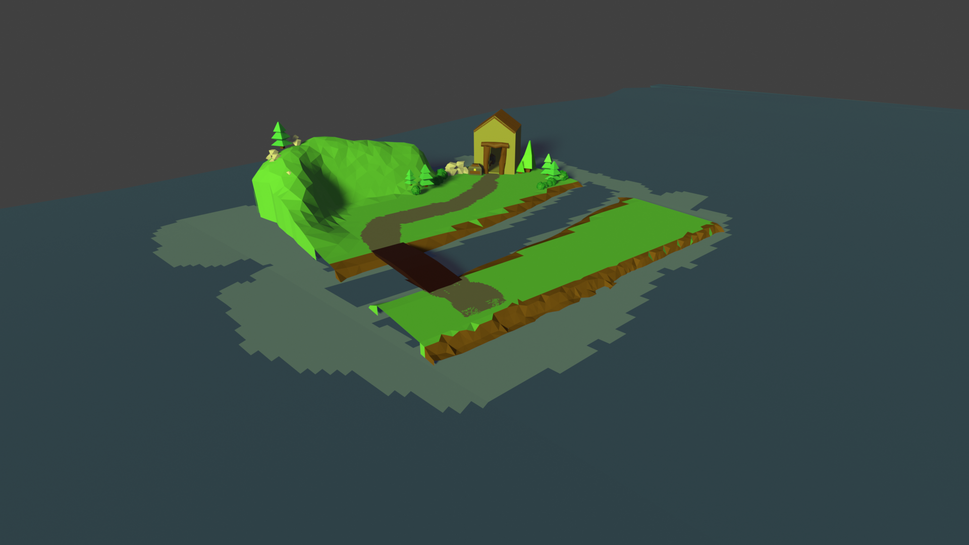 Simple Island by amaraha