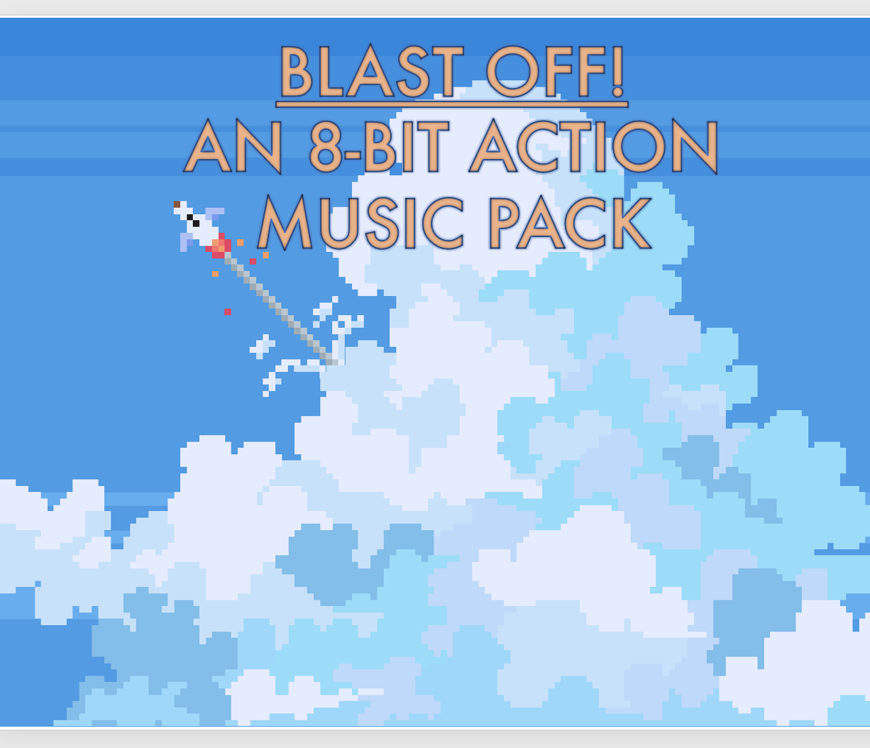 Blast Off! An 8-Bit Action Music Pack by Steve Base Music