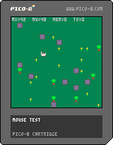 PICO-8 Mouse Movement by Wide Arch Shark