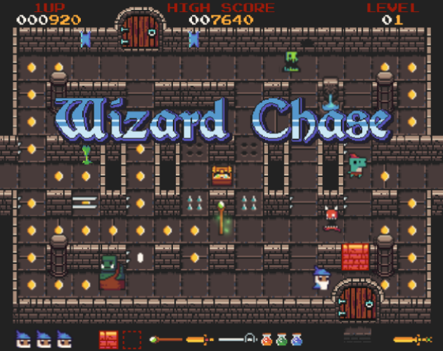Wizard Chase by clarkjohn