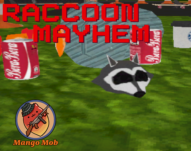 Raccoon Mayhem by Mango Mob, CorrosiveKnifer