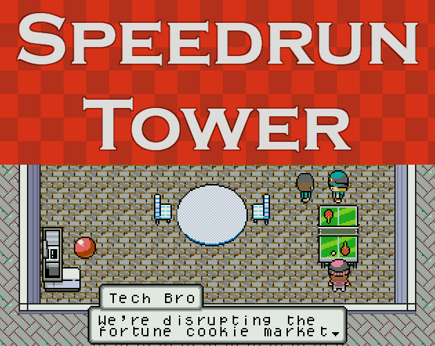 Speedrun Tower by huguesjohnson