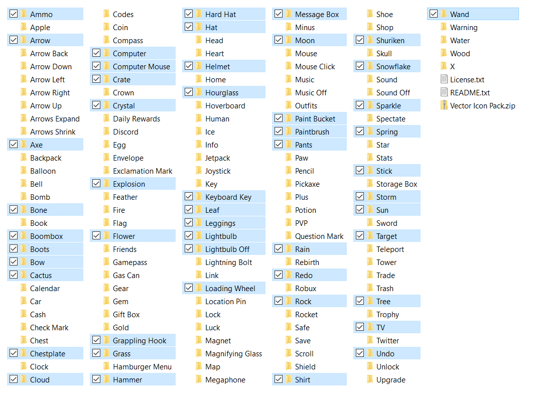 Vector Icon Pack by Rhos