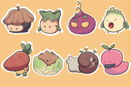 30 Plant Monsters Animations by AbyssalHunter