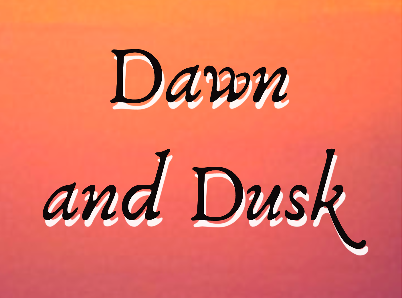 Dawn and Dusk by Aventura en la Fogata for Which DnD? Jam - itch.io