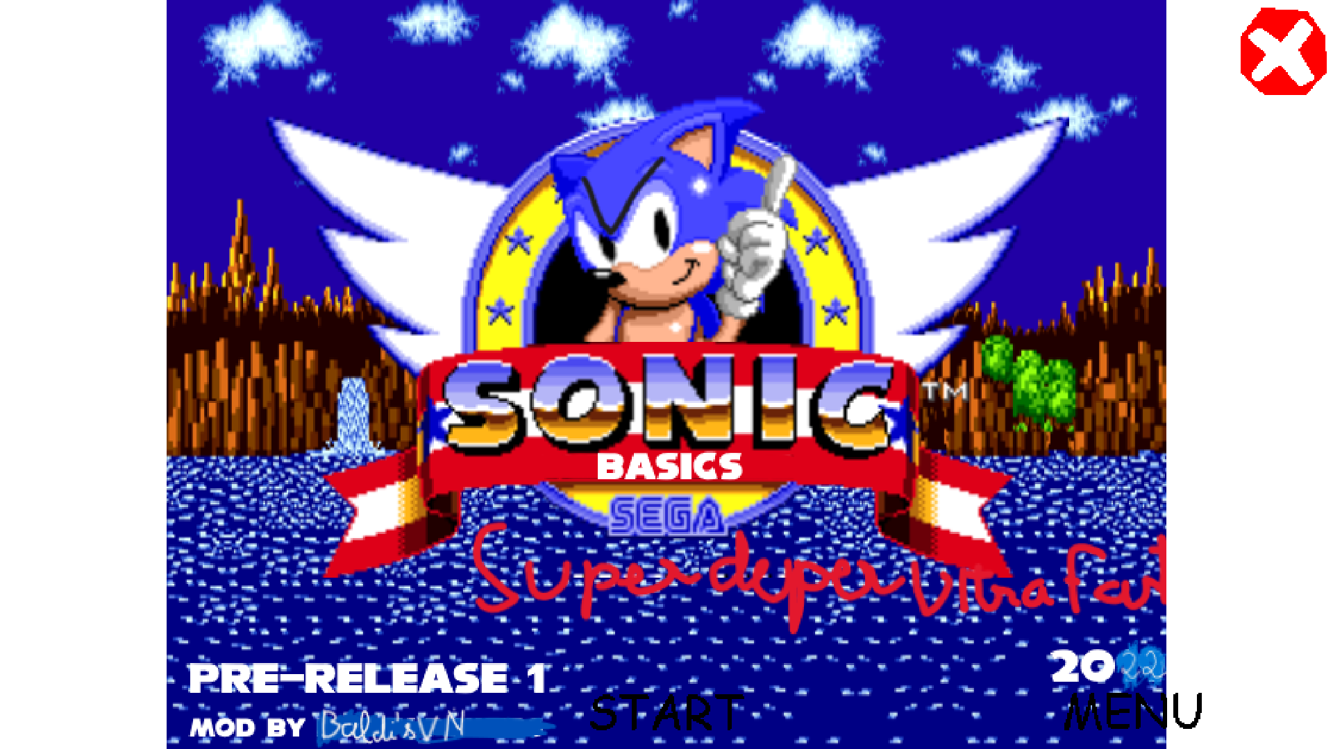 Sonic Basics Super Duper Ultra Fast by Baldi's Basics Official VN Sonic Basics Super Duper Ultra Fast by Baldi's Basics Official VN
