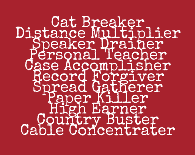 Bad Title Generator by Neighbourhood Snake