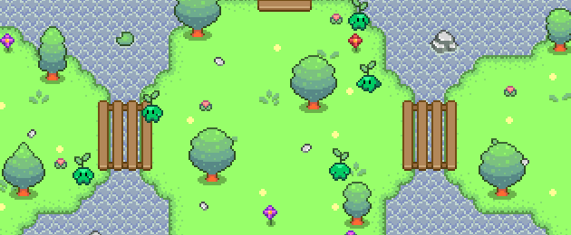Cute RPG Forest 16x16 retro tileset asset pack! by PixyMoon