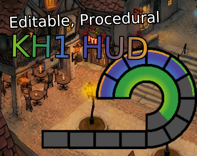 KH1 Godot HUD by PointedXFinger123