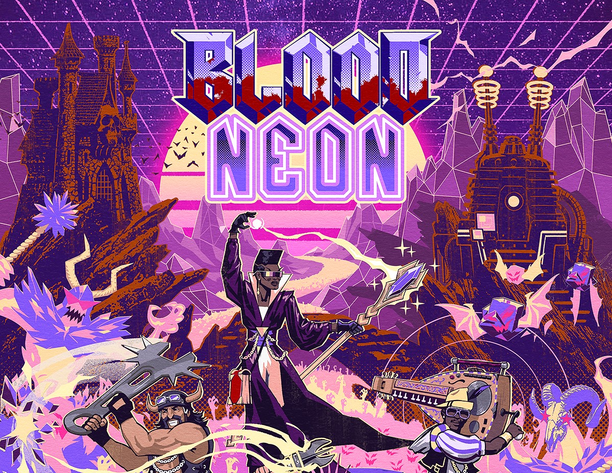 Blood Neon by Radmad, Shrike Publishing