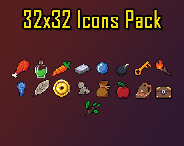 A 32x32 Icon Pack by ArrowsNTheKnee