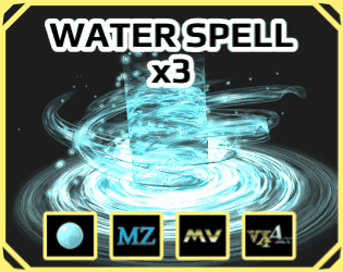 Water Spell Pack - RPG Maker VX Ace, MV & MZ Animations by ...
