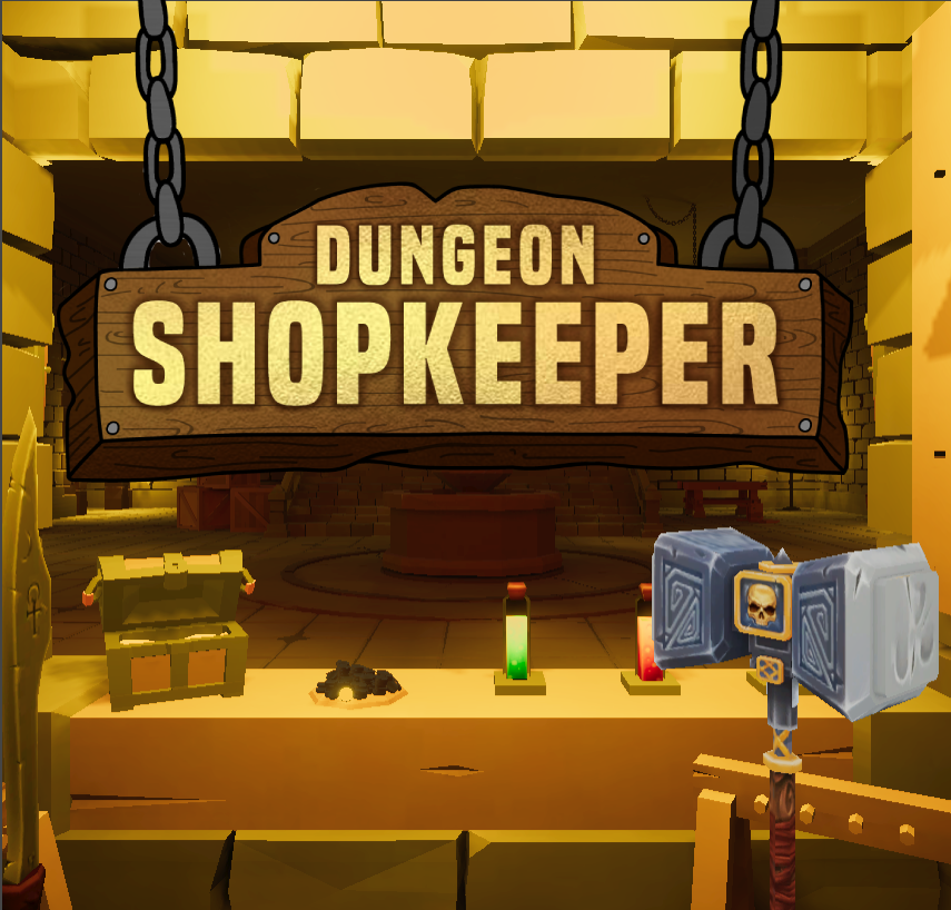 Dungeon Shopkeeper by Maximiliano Santurbá