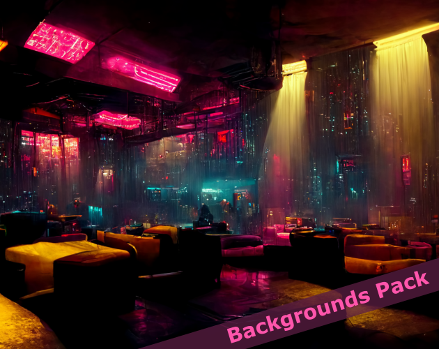 Nightclub Backgrounds by FieraRyan