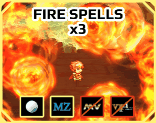 RPG Maker MZ Animations - FireBall Pack ( version 2 ) by ...