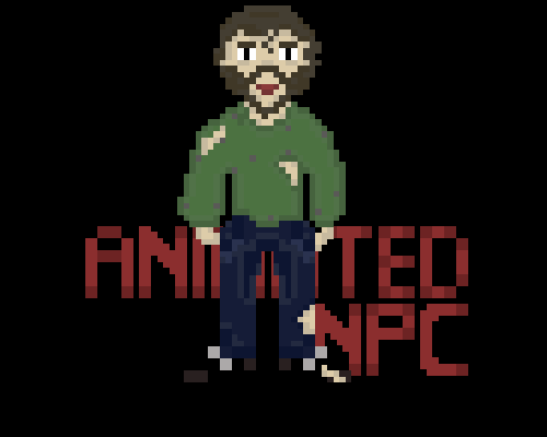 Animated Npc Update - Pixel Art NPC by Pedrodis