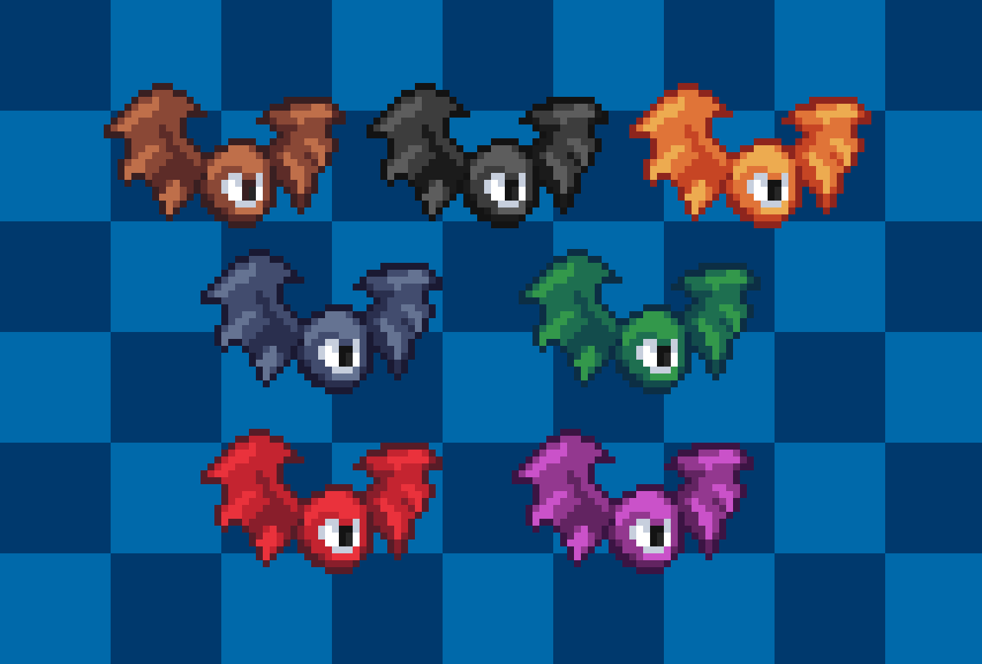 Free Generic Flying Eyeball Monster by Pyvrusubeq