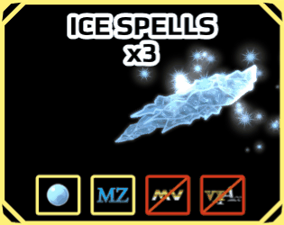 3D Projectile - RPG Maker MZ Animations - Ice Spike Pack by ...