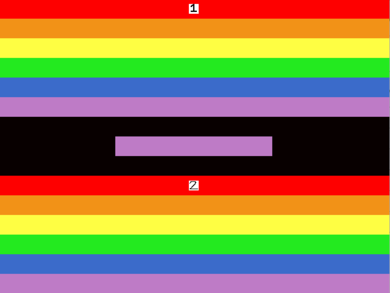 Rainbow Race Game by 605nina