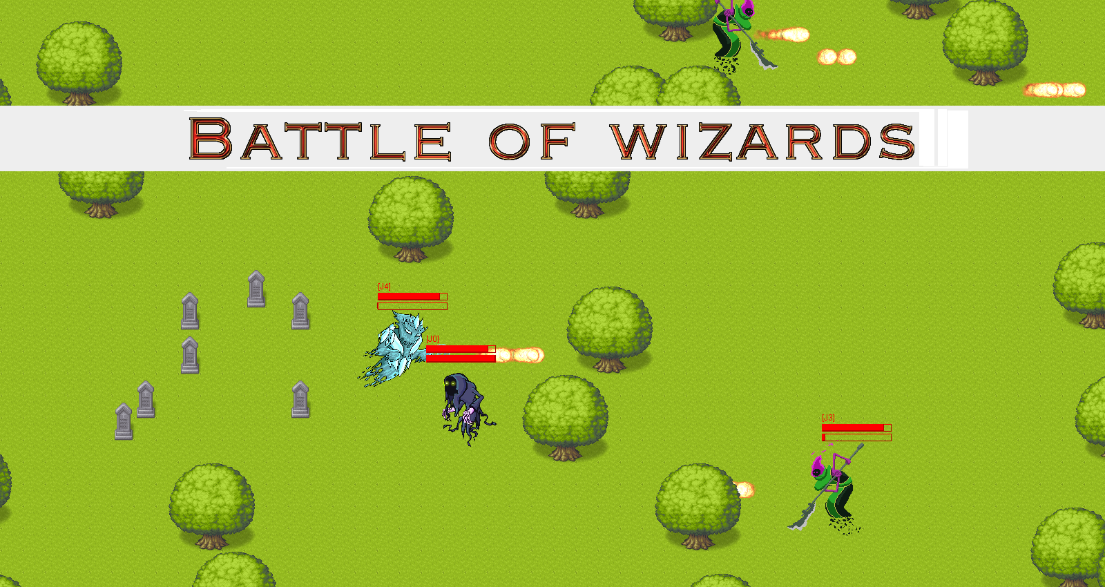 Battle of Wizards by The Green Droid