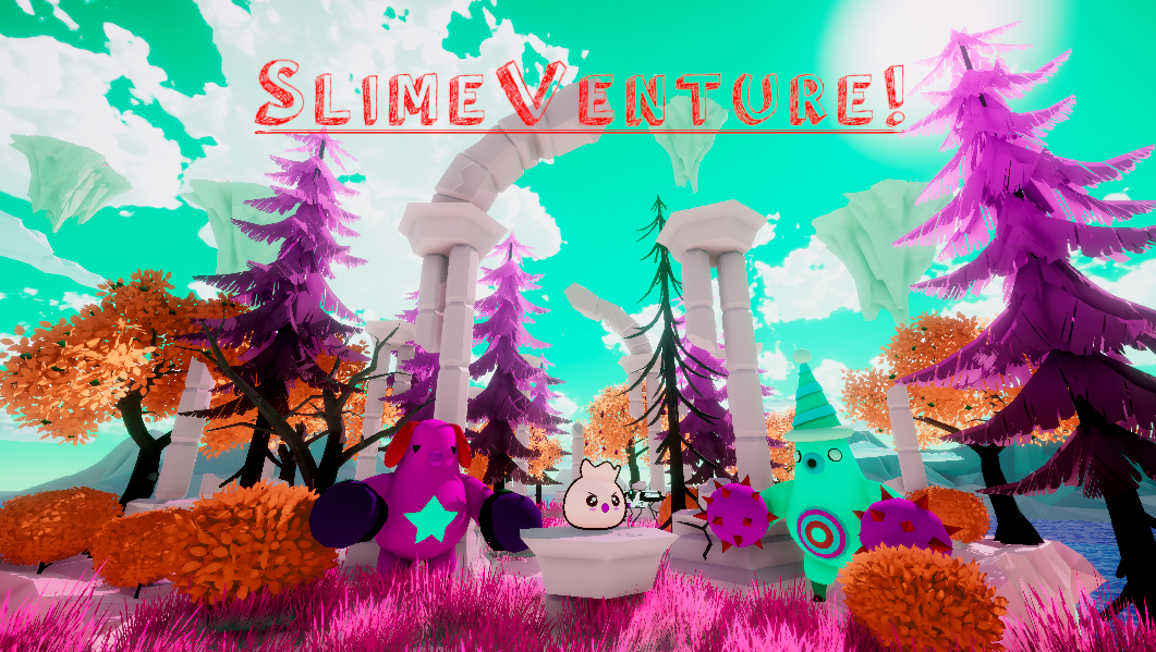 SlimeVenture! - Play as a smol slime with a grappling hook/revolver ...