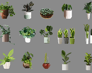 Top game assets tagged 2D and potted-plant - itch.io