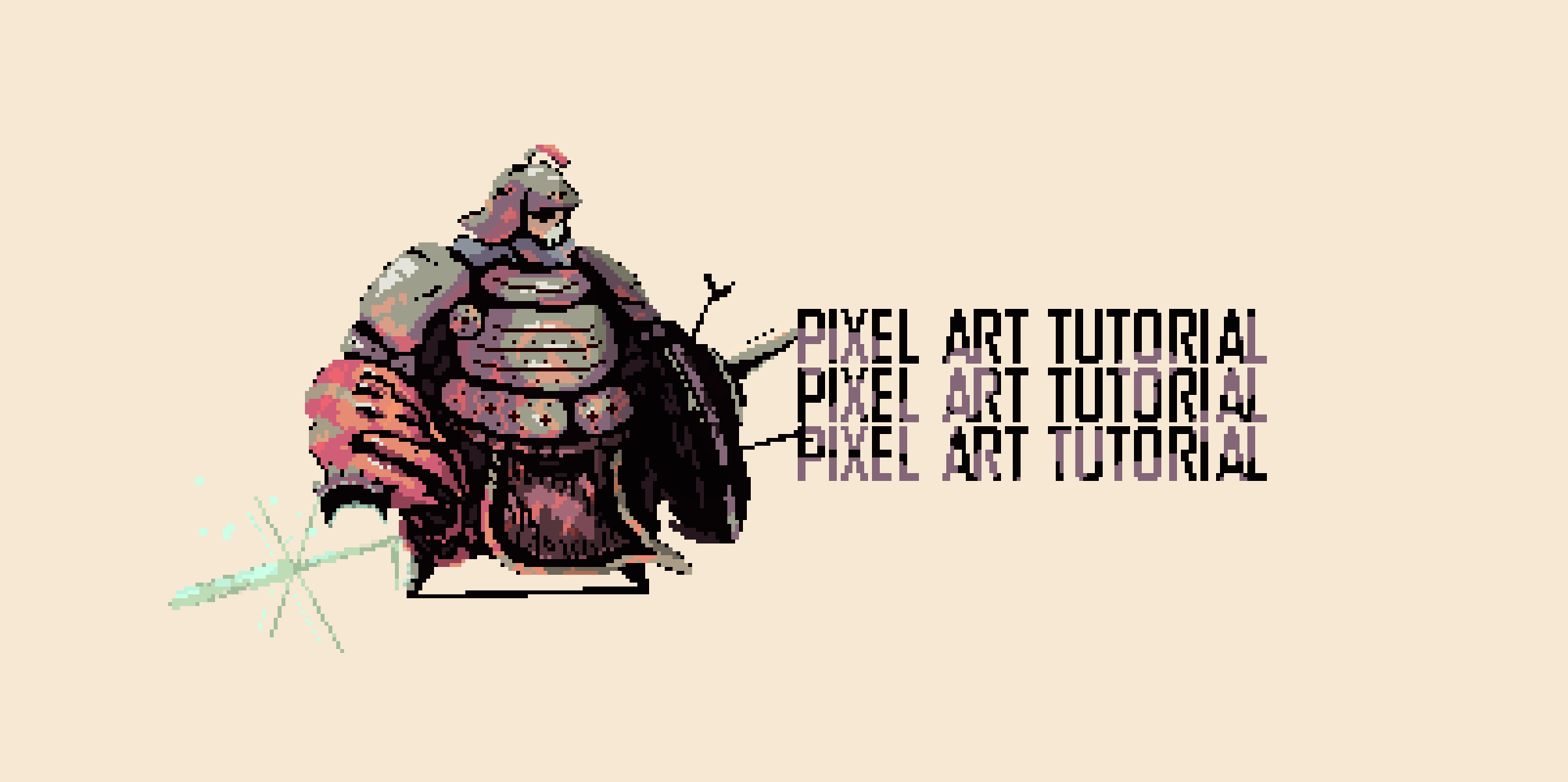 Pixel Art Tutorial - Character Design Study (PanelPerDay) by Penusbmic