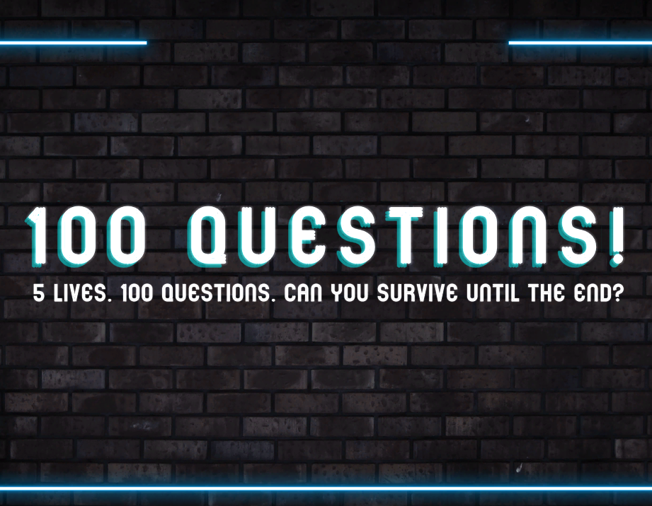 100 Questions! by popcar2