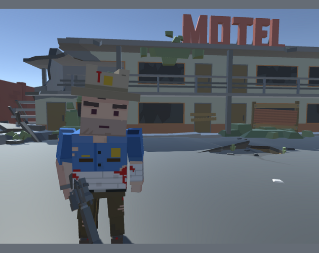 Mini Game - Rick Grimes Survival by Brandt_GameDev