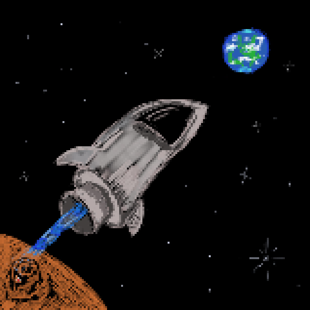 Space Squirrel Comes Back To Life by Zoppa