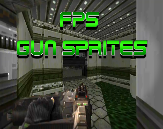 FPS Gun Sprites by Rekkimaru