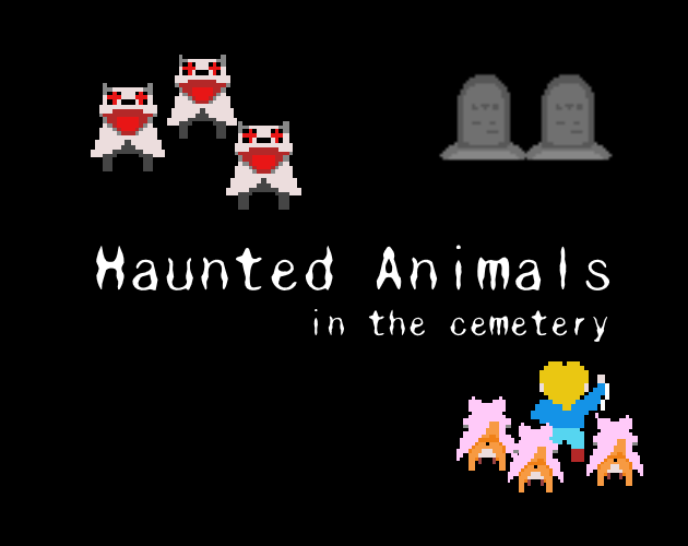 Haunted Animals In The Cemetery by たなかゆう-TANAKA Yu- for GDevelop Game ...