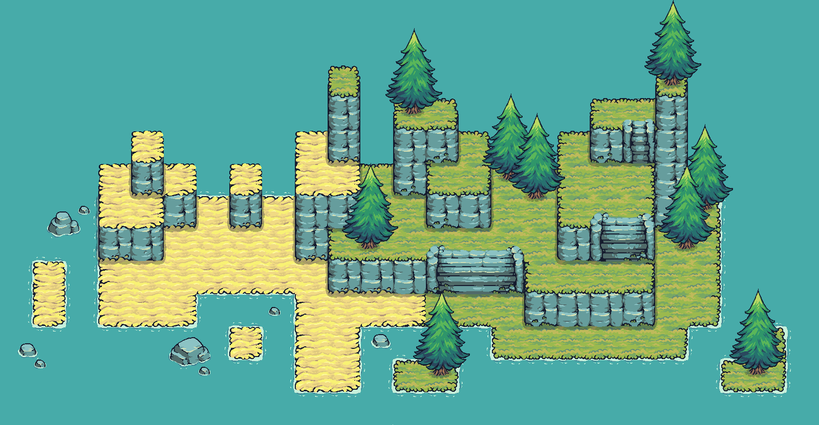 Tiny Swords by Pixel Frog