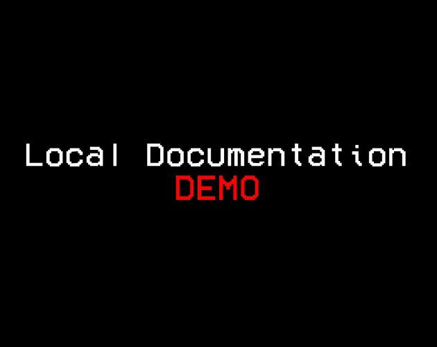 Local Documentation DEMO by Rover Interactive