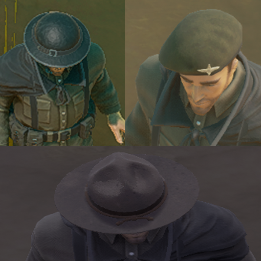 Colonial Modded Hats by Hubert
