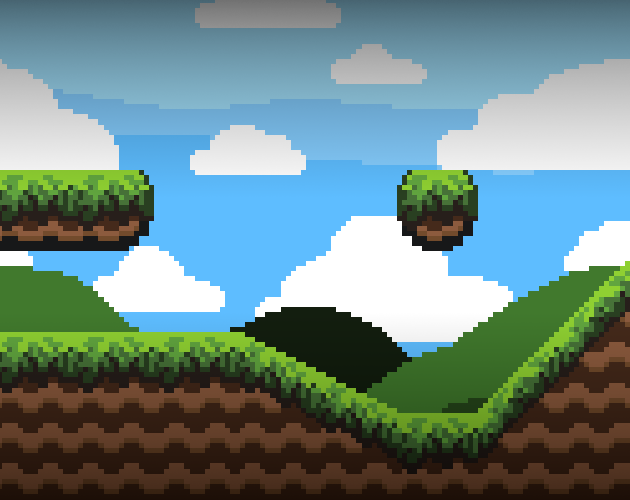 16x16 Basic Tileset by makobyko