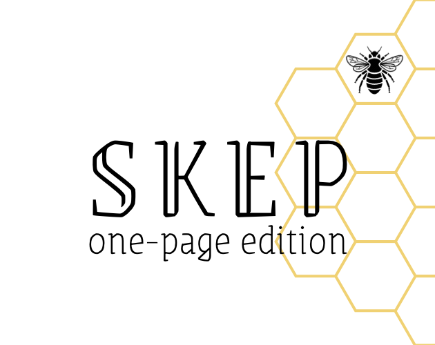 SKEP | one-page edition by LifeSansBldgs
