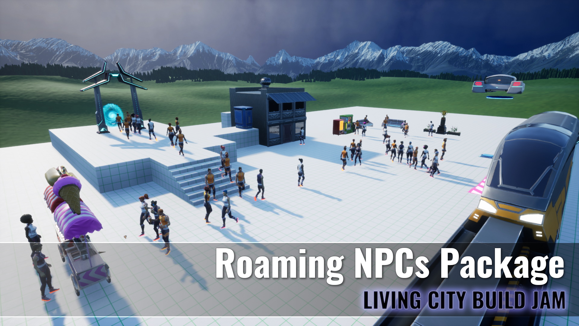 Roaming NPCs by itsjacky for Crayta $50,000 Build Jam - Theme: Living ...