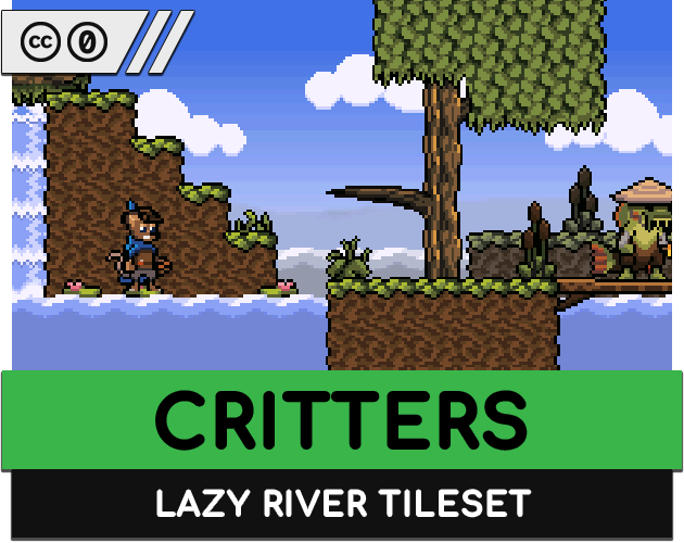 Critters - Lazy River Tileset by Foozle