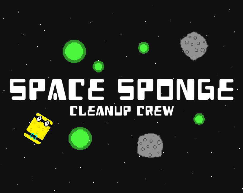 Space Sponge Cleanup Crew by PeaQueueAre, Anthony