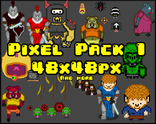 Pixel Pack 1 by Sloppy Joe Studios