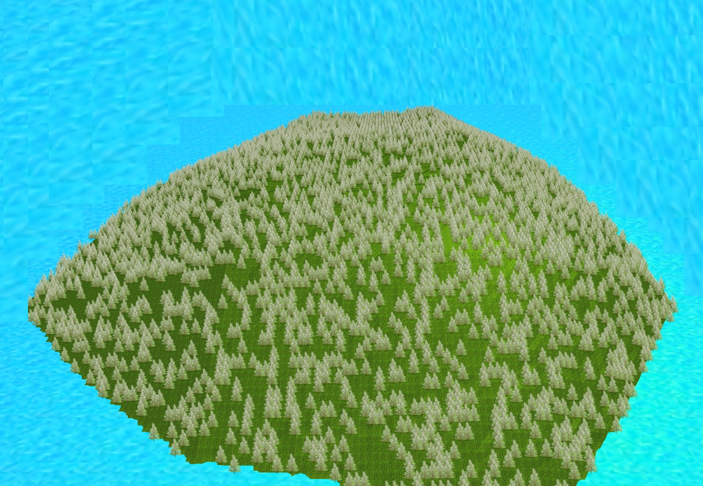 Drive around on my random island... by kbrecordzz